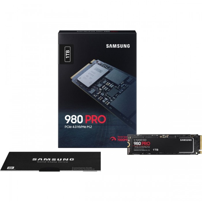 Disco SSD M.2 2280 Samsung 980 Pro 1TB MLC V-NAND NVMe Disco SSD M.2 2280 Samsung 980 Pro 1TB MLC V-NAND NVMe