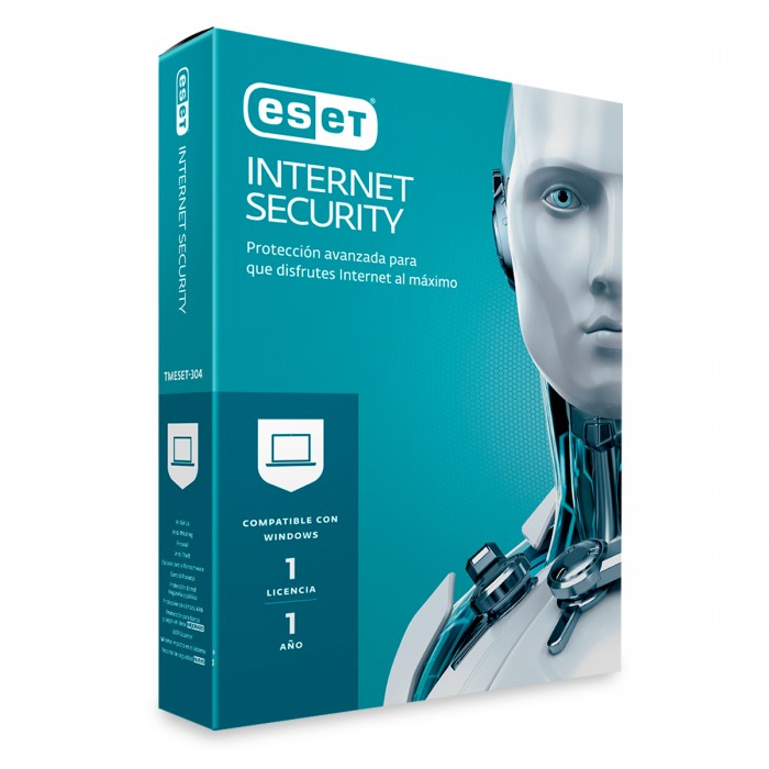 ESET Internet Security 1 PC - 1 Ano